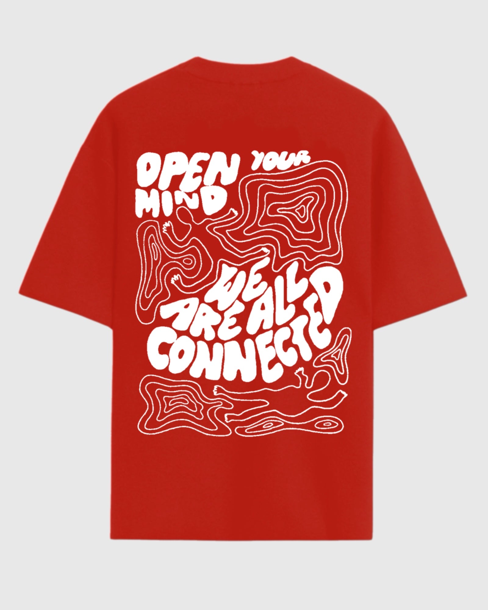 All connected - Oversized T-shirt – TheBTclub