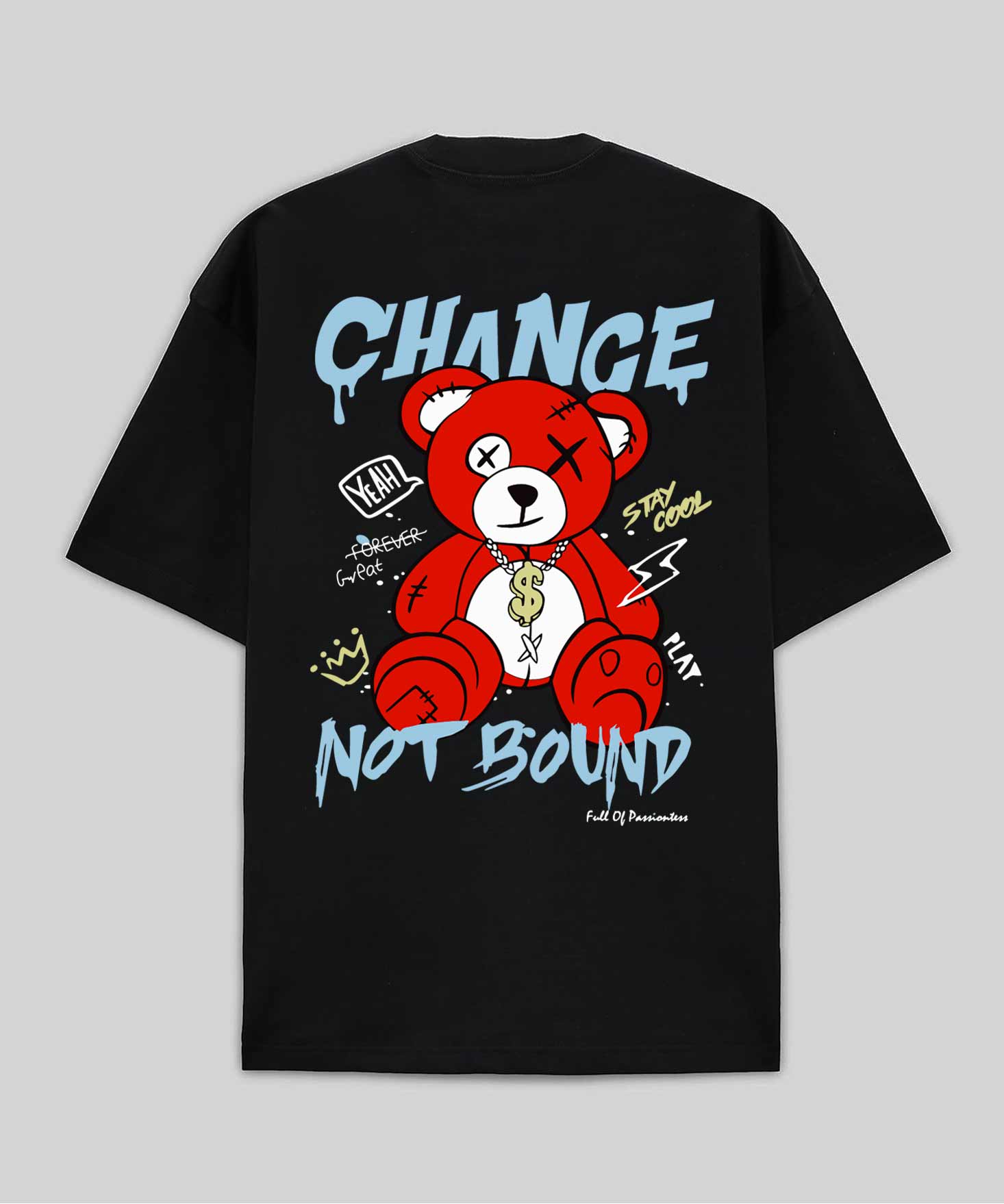Change not bound- Oversized T-shirt – TheBTclub